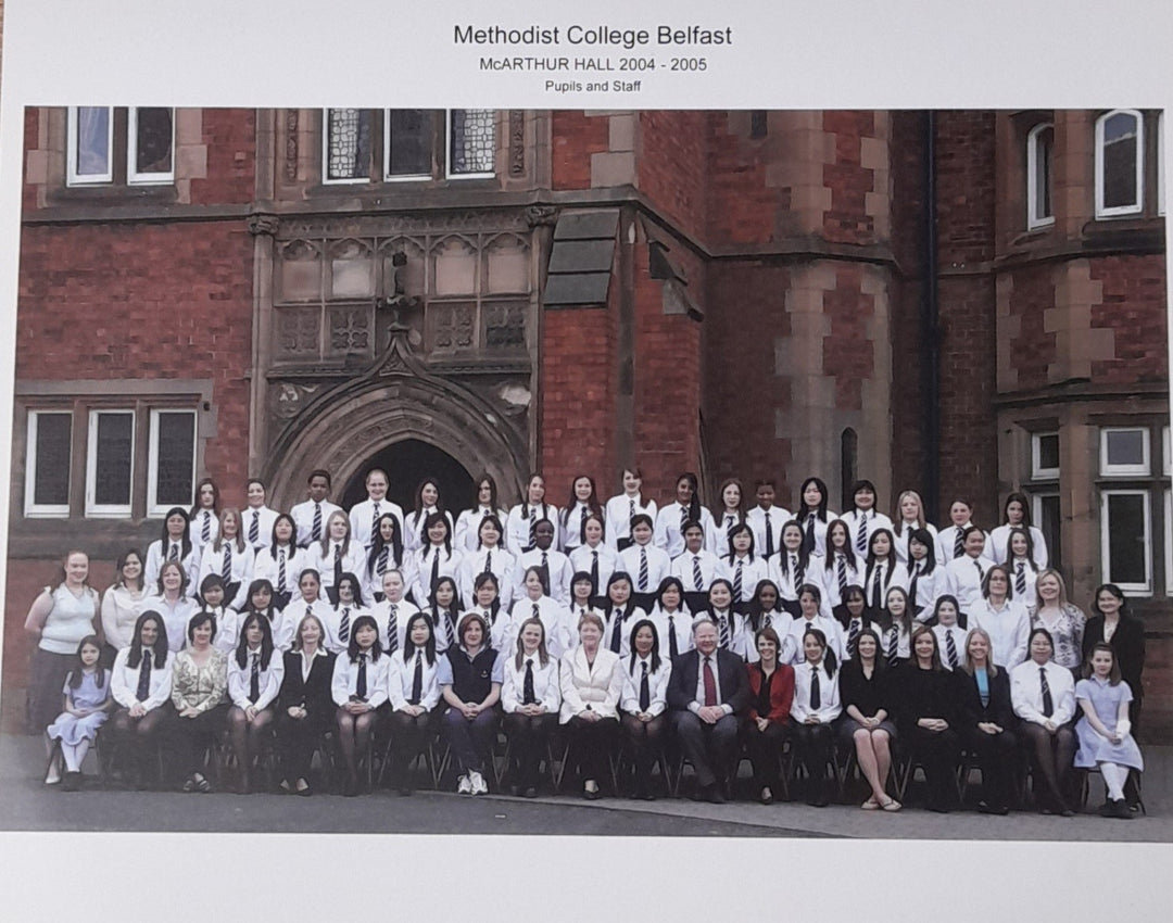McArthur Hall Pupils and Staff 2004-05 – Methodist College